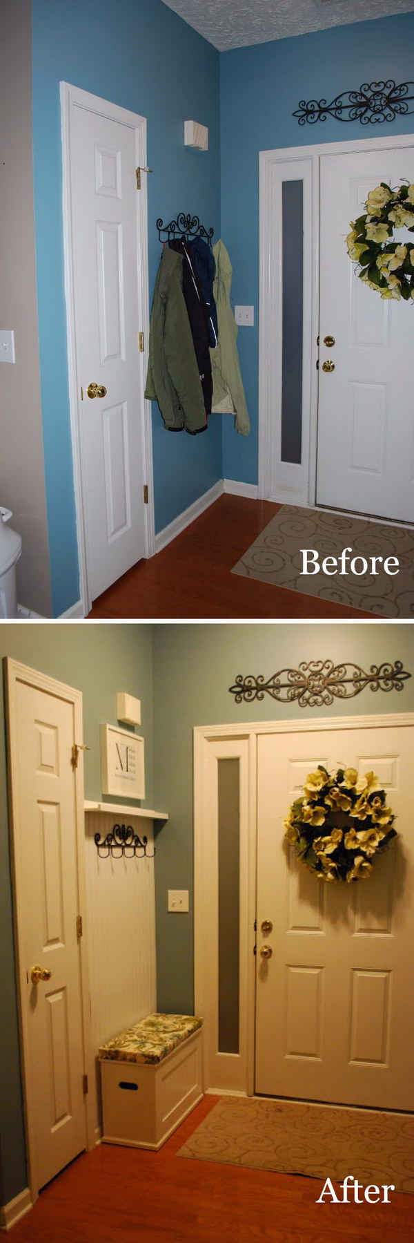 30+ DIY Ideas to Give a Makeover to a Your Entryway | Styletic