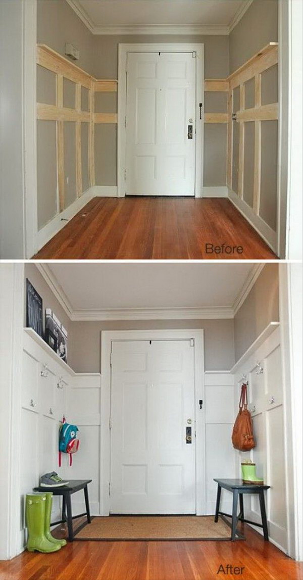 30+ DIY Ideas to Give a Makeover to a Your Entryway | Styletic