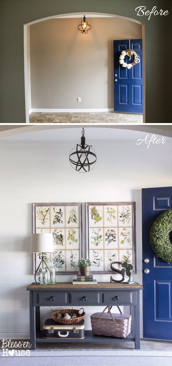 30+ DIY Ideas to Give a Makeover to a Your Entryway | Styletic