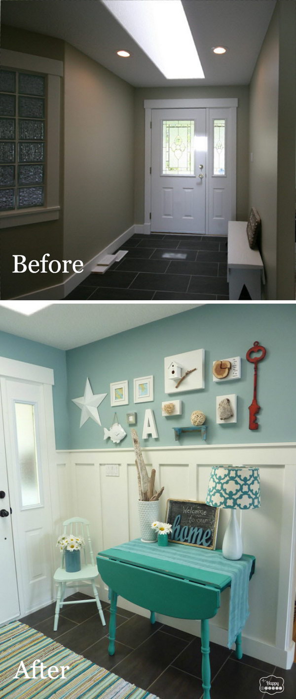 30+ DIY Ideas to Give a Makeover to a Your Entryway | Styletic