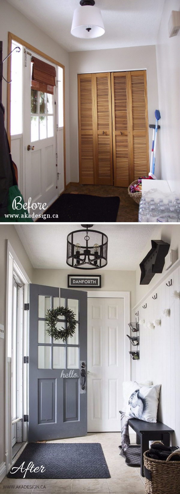 30 Diy Ideas To Give A Makeover To A Your Entryway Styletic